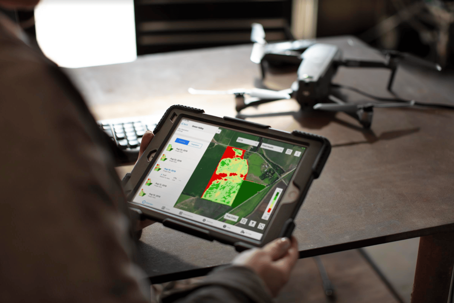 Si pasa en el campo, lo podés ver (y solucionar) con FieldView